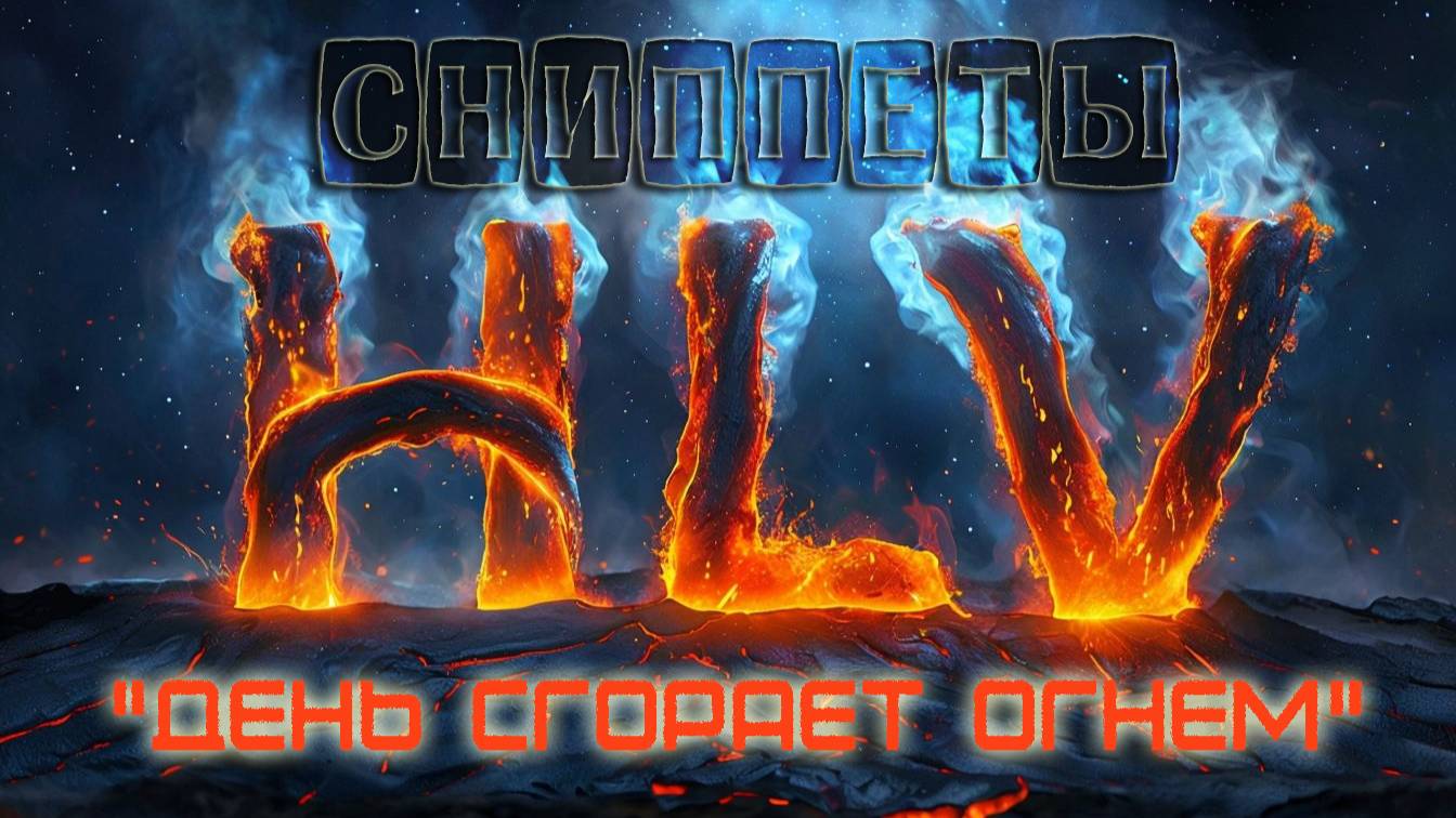 Свидпет на трек "День сгорает огнем" группы Hasta La Vista