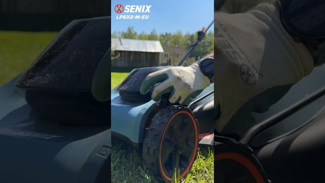 Самоходная газонокосилка 3️⃣ часть #обзорыsenix