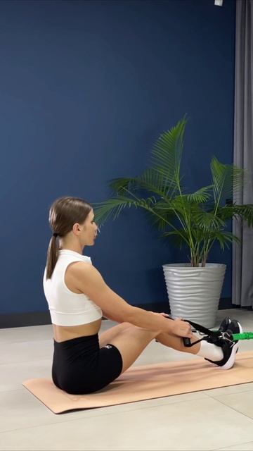 6. Тренировка спины и плеч с трубчатыми эспандерами