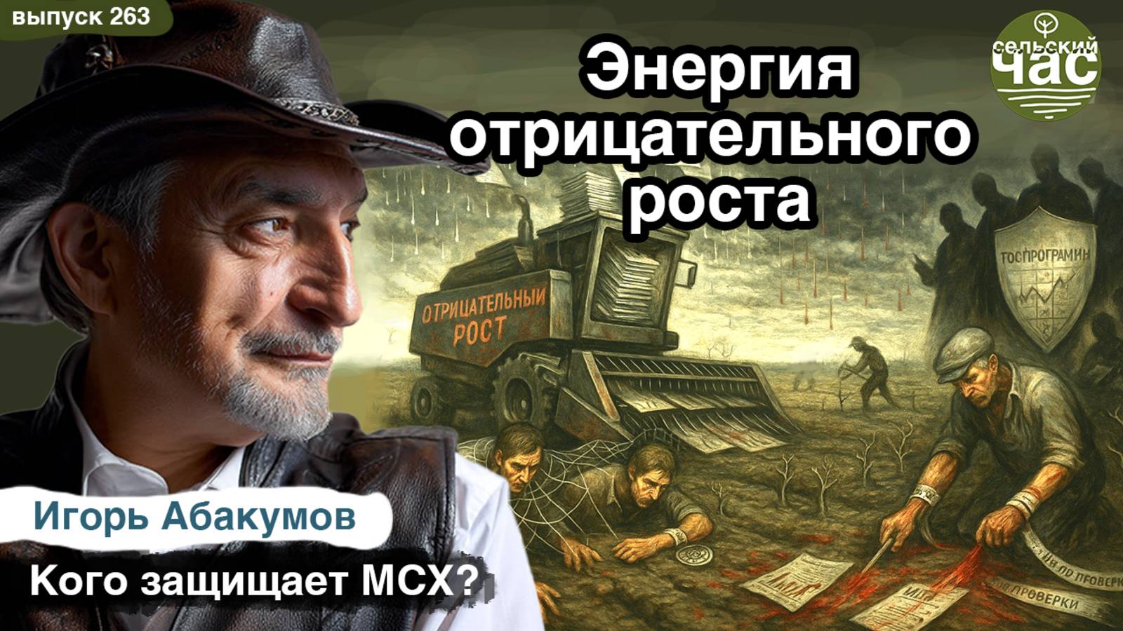 Энергия отрицательного роста. Сельский час # 263 (Игорь Абакумов)