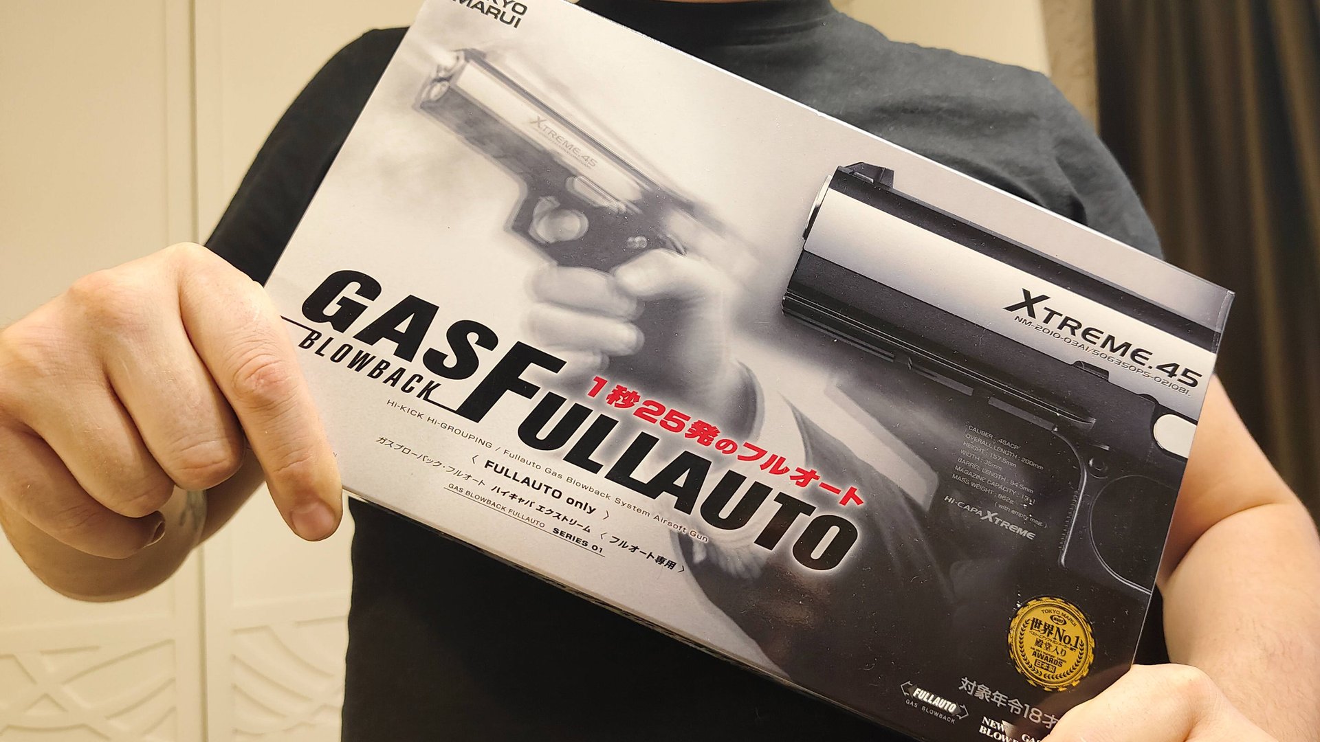 Обзор страйкбольного пистолета Tokyo Marui Hi-capa EXTREME .45