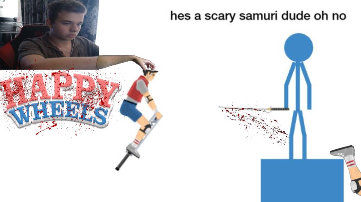 МНОГО СИРОПА В ИГРЕ ➡️Happy Wheels;/