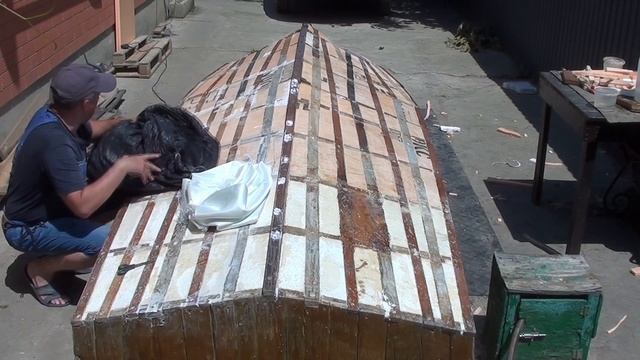 #Обшивка корпуса катера