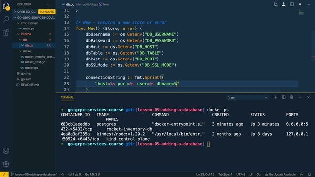 05 - Adding a Database