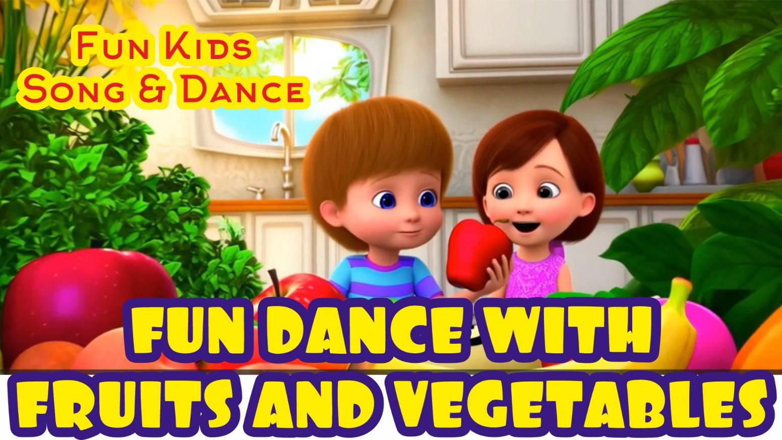 Мультфильмы для детей 2-4  года, танцуем и учим английский язык