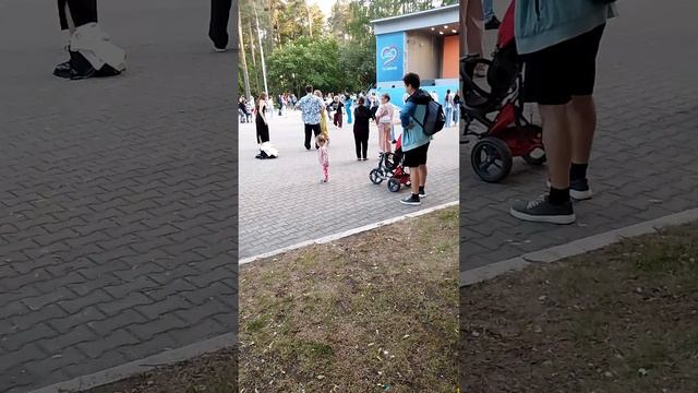 Танцевальный концерт в ЦПКиО им. В. Маяковского