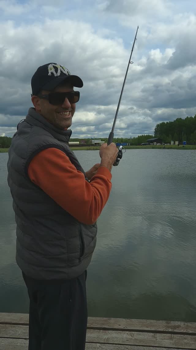 Поймал щук и приготовил