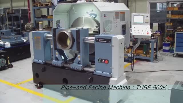 Станок с ЧПУ для обработки кромок труб