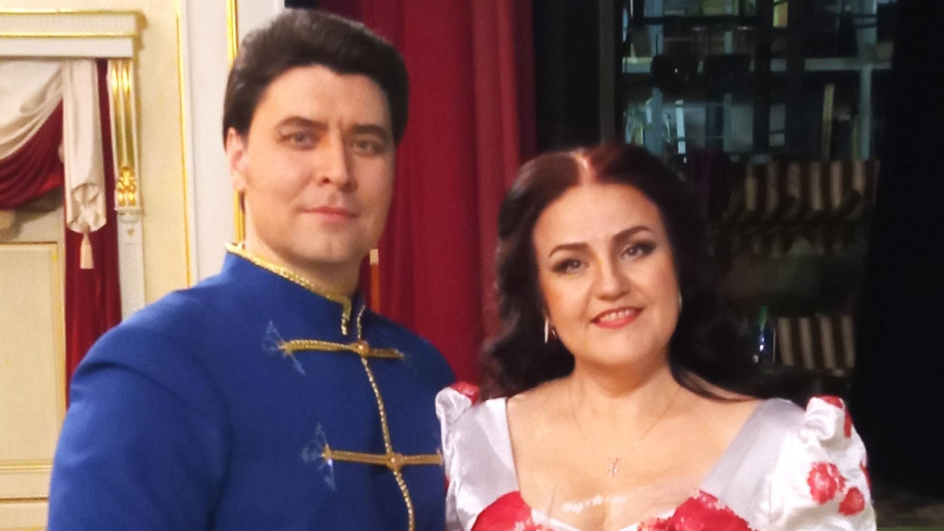 Весёлая вдова -Дуэт Ганны и Данило (Елизаров Виктор-Наталья Макарова) Lippen schweigen -F.Lehar