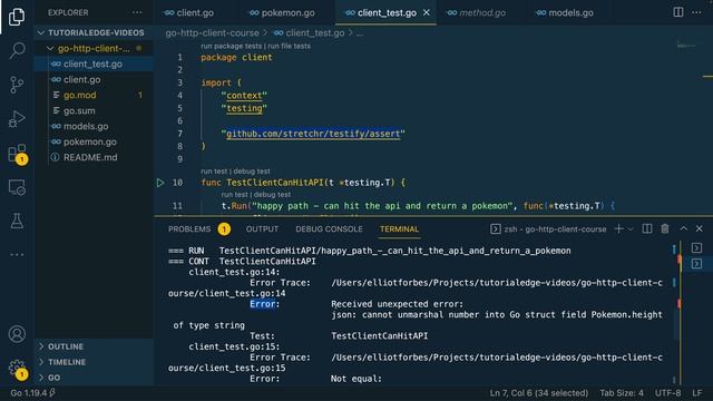 04 - Testing the client