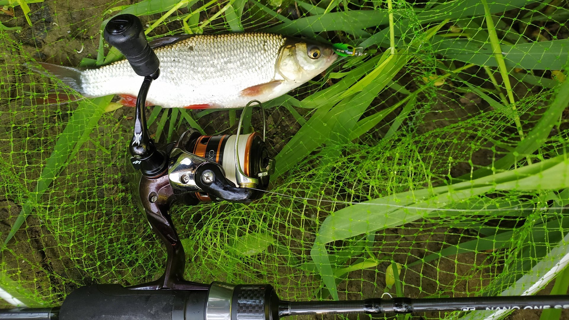 Тестирование CF Nano One SE NSRSE612XULS с микро-воблерами и микроколебалками