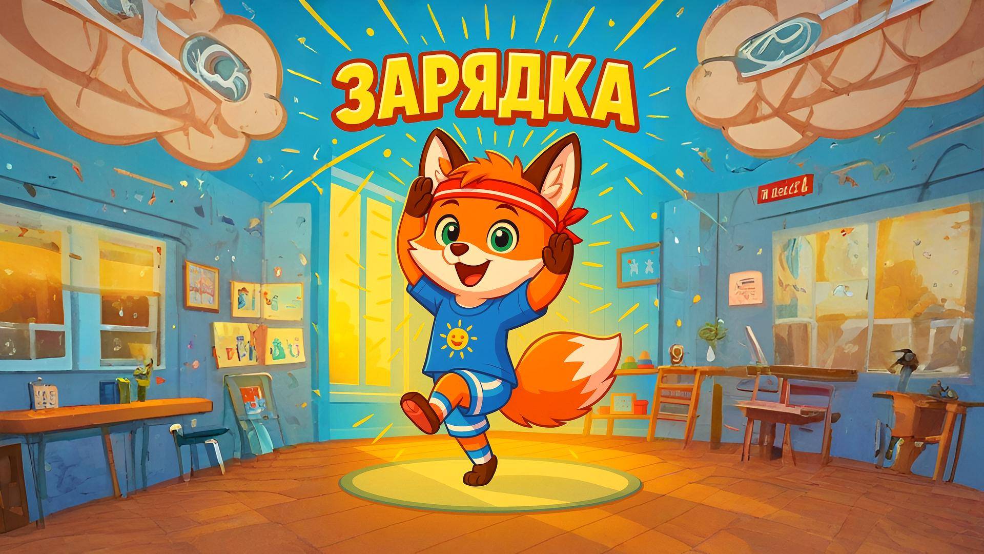 ЗАРЯДКА. ДЛЯ ФИЗМИНУТКИ. Для детей физминутка