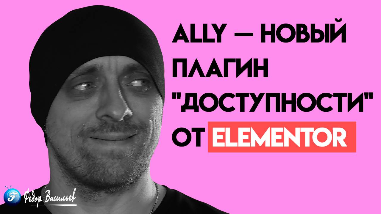 Ally — новый плагин «доступности» от Elementor 2025