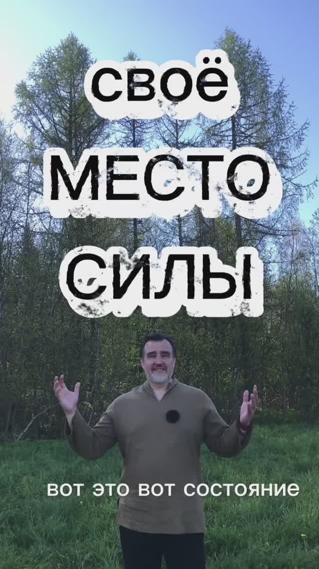 Своё место СИЛЫ