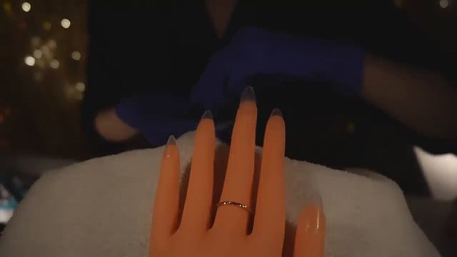 АСМР Маникюр и тихий полуразборчивый шёпот😴