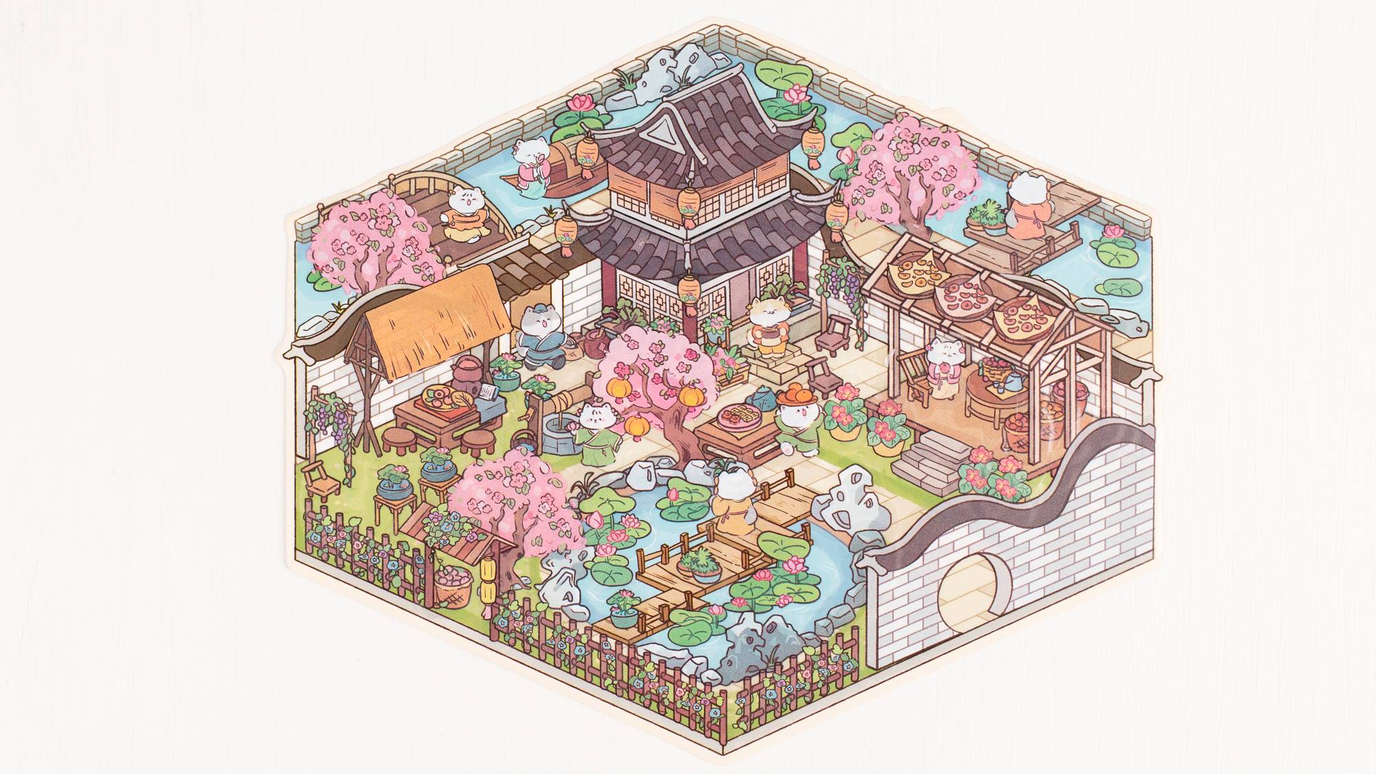 Румбокс из наклеек