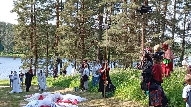 Спектакль "Цыганы" театр "Пух и прах". Фрагмент.