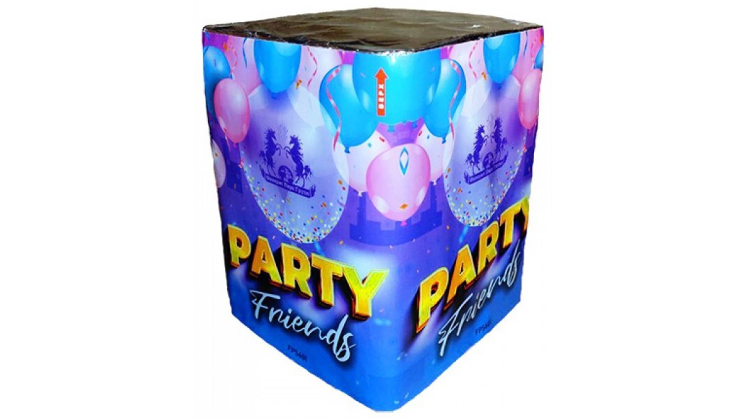 FPS601 / FPS604 Дневная батарея салютов для Гендер-пати "PARTY Friends" (1,25" х 25 залпов)