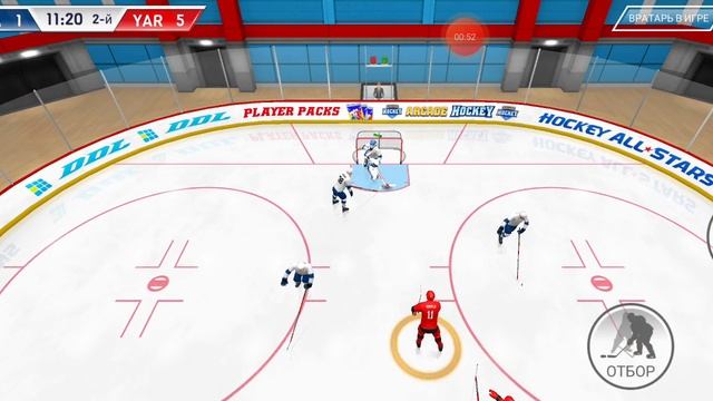 Мы забили 2 шайбы после 2-го периода