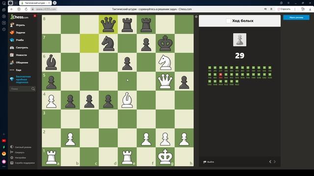 Шахматы, тактические дуэль и штурм 15.06.25