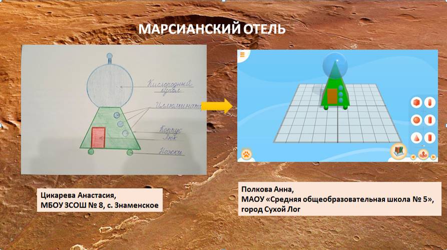 Конкурсная работа по 3D моделированию Олимпиада «LigroGame» по теме «МАРСИАНСКИЙ ОТЕЛЬ» 2024