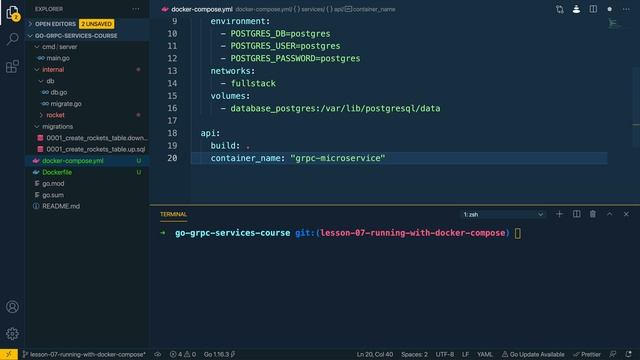 07 - Running Locally with Docker Compose