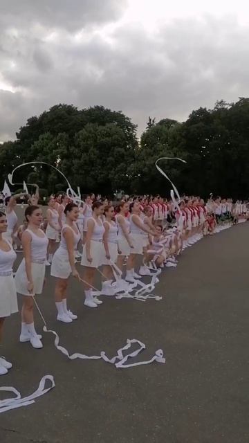 Реконструкция, Парад Физкультурников 1939 года, парк Горького - 2