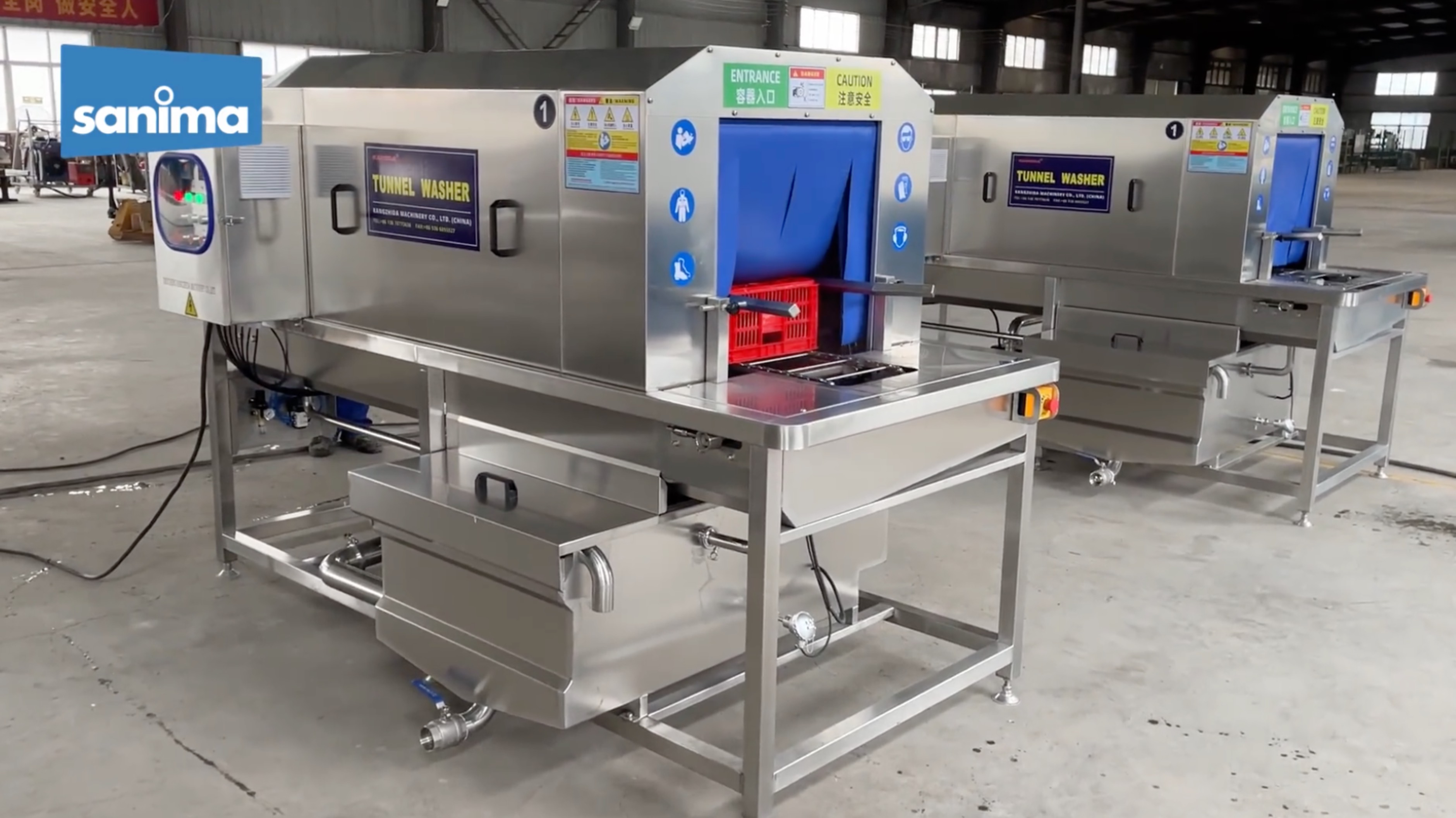 SANIMA BWM-25
Машина для мойки ящиков