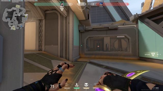 Ещё один эйс в копилочку 2 ^_^ #Valorant #Валорант #shorts  #valorantclips