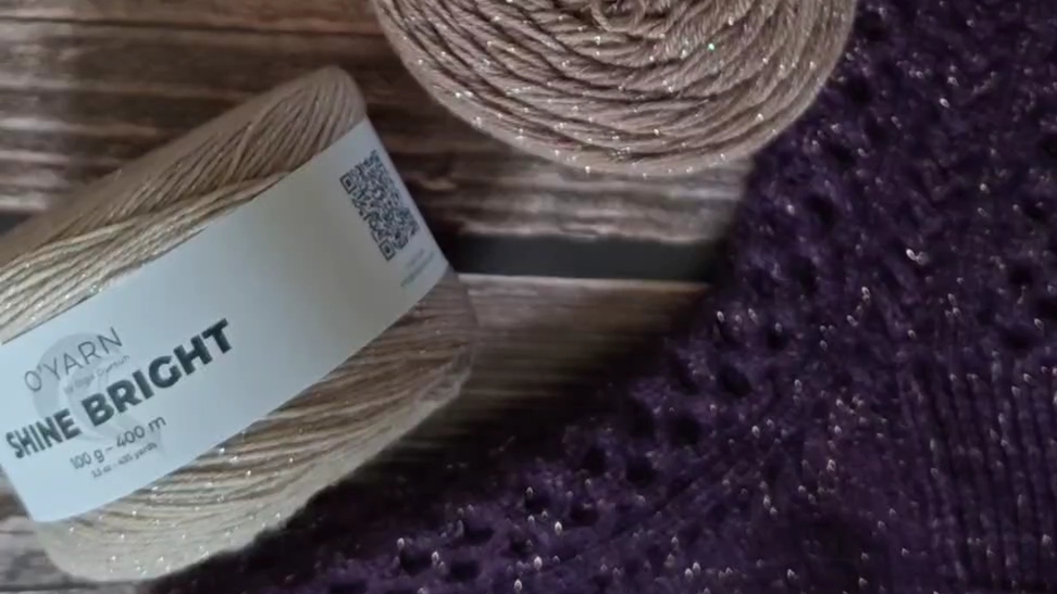Обзор пряжи O'Yarn shine bright