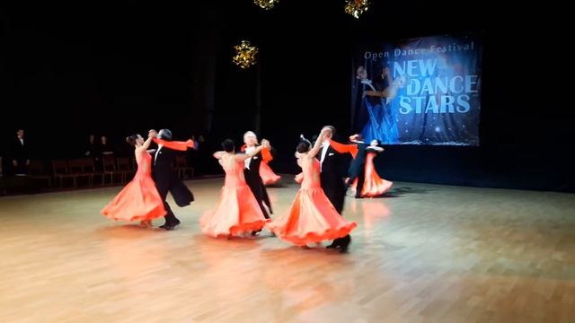 Венский вальс на турнире "New Dance stars". ТК "Вега"