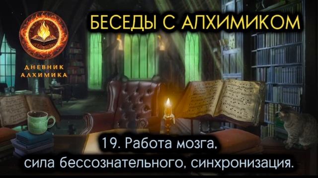 19. Работа мозга, сила бессознательного, синхронизация. БЕСЕДЫ С АЛХИМИКОМ