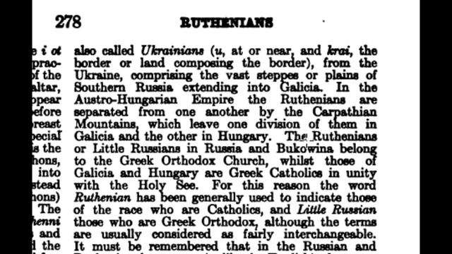 Католическая Энциклопедия - украинцы это партия с окраины. Архив ноябрь 2022
