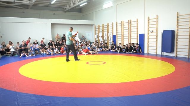 Греко-римская борьба! 1/2 финала 41кг. Щербаков Семён(Новопокровский р-н)-Поляков Егор (Новокубанск)