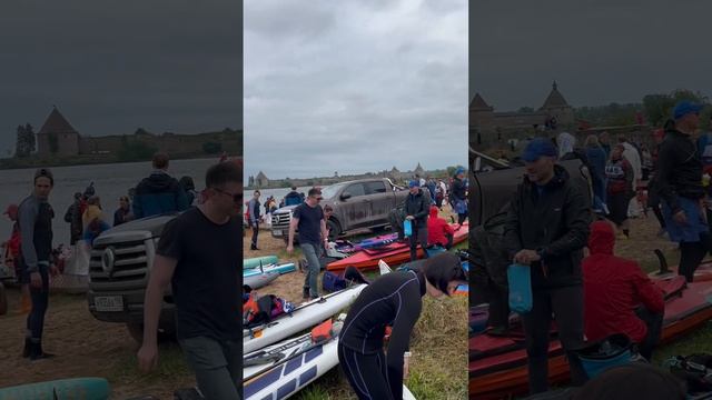 Петровский гребной марафон. Старт 68 км на сапе. 07.06.25