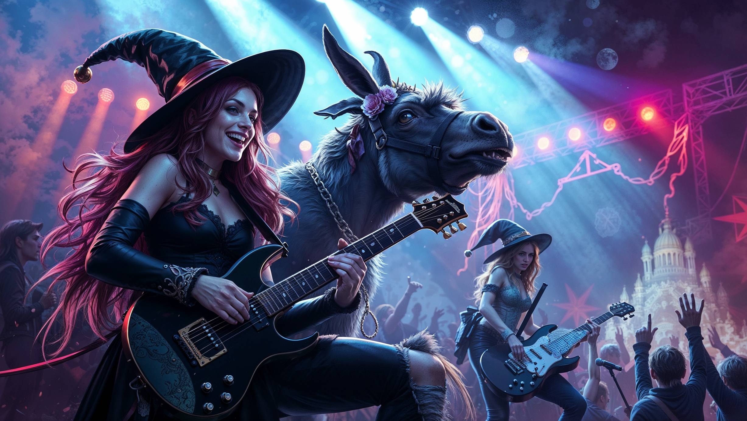 кавер группа "АРЛЕКИНО" - ВЕДЬМА И ОСЁЛ (Cover - КОРОЛЬ И ШУТ/ ЖАННА РОЖДЕСТВЕНСКАЯ)