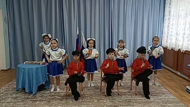 "Калинка-Малинка", Исполняет: Подготовительная группа "Колокольчик", 7 лет