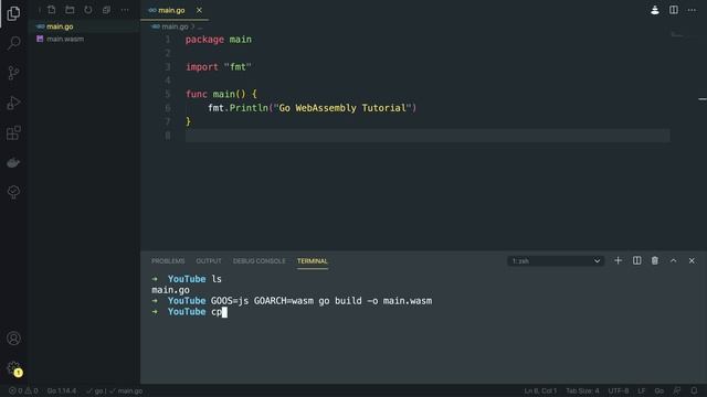 02 - Getting Started with Go and WebAssembly