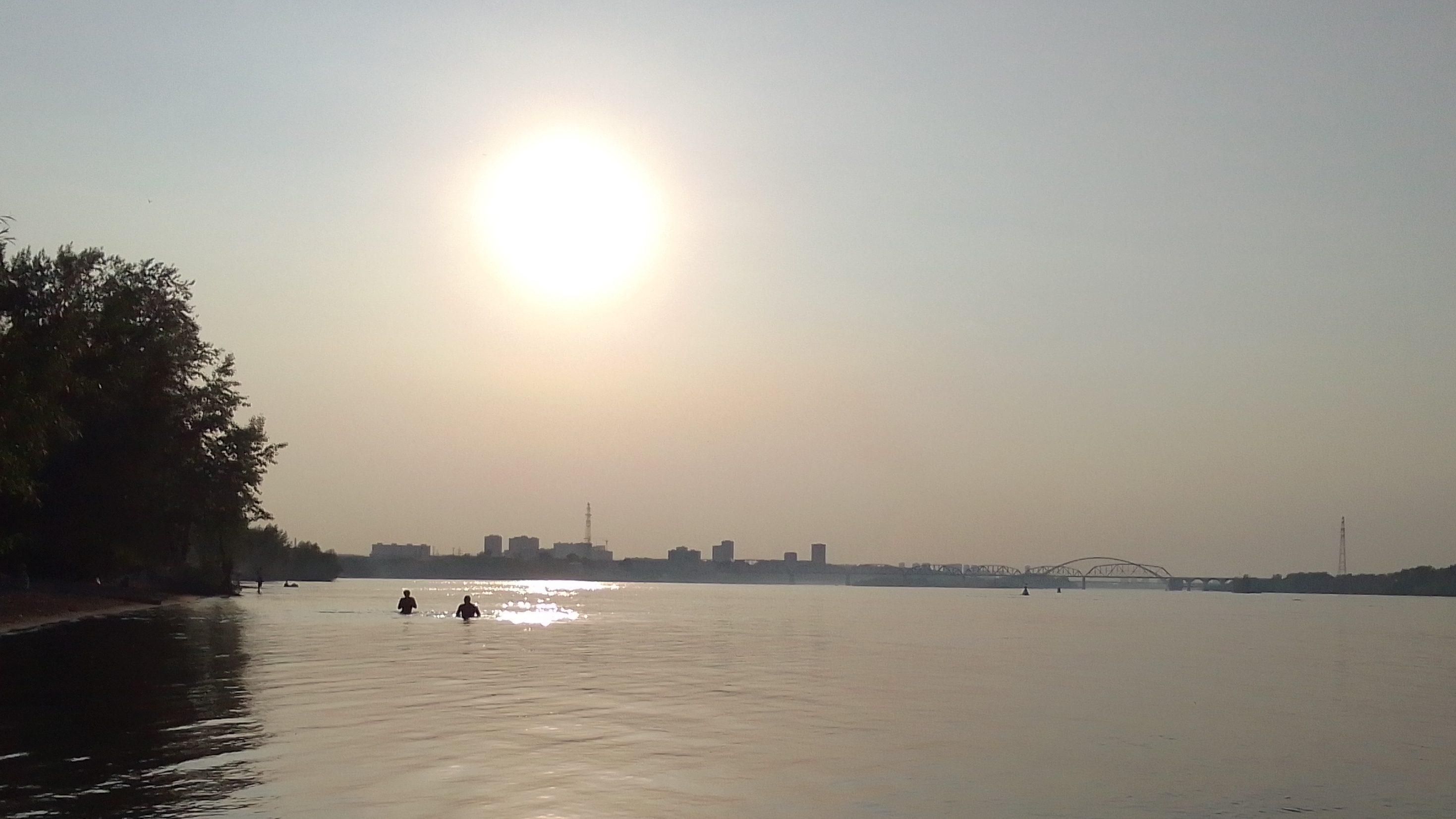 На берегу реки Обь/Белые Росы/ Новосибирск/12.06.2025❤️☺️