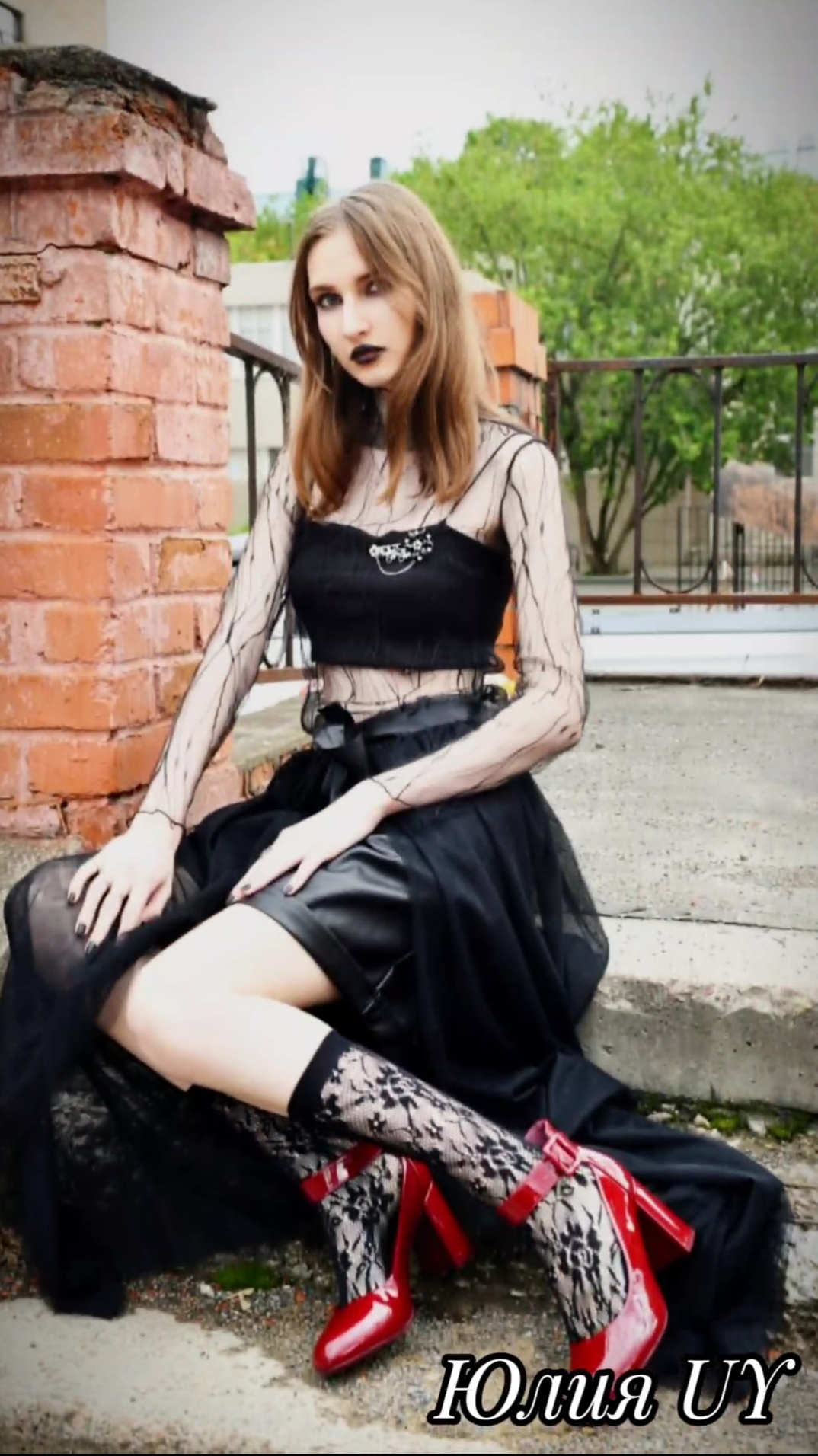 📸 GOTHIC STYLE 🖤 #юлияuy #готика #блогер #фотосессия #рек #gothic #photoshoot #blogger