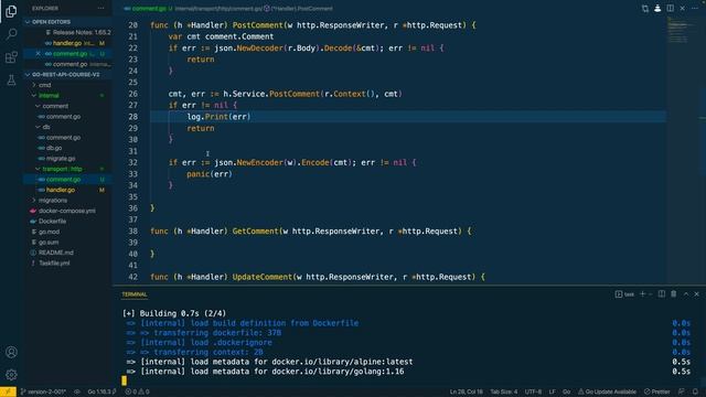 19 - Implementing our Handler Functions