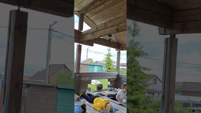 Крия йога на веранде йога-дачи 07.06.2025 г.