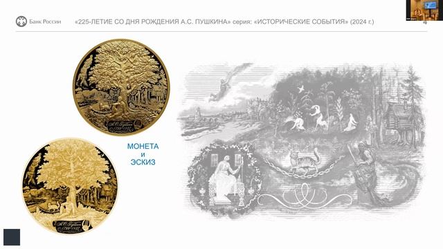 ХУДОЖЕСТВЕННЫЕ И АЛЛЕГОРИЧЕСКИЕ ОБРАЗЫ В ПАМЯТНЫХ МОНЕТАХ БАНКА РОССИИ