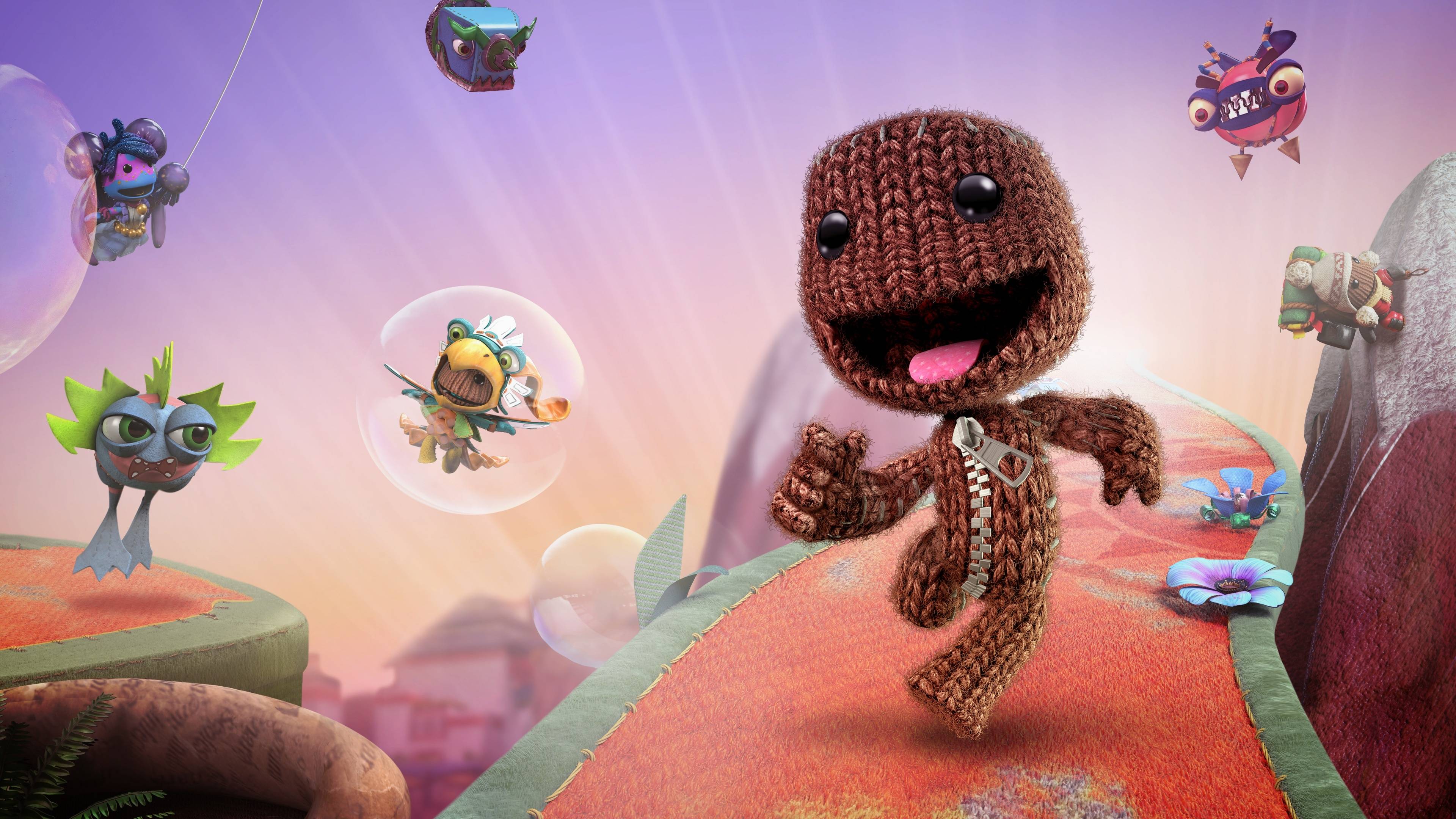 Sackboy: A Big Adventure  ➤ прохождение №1 | Векс | Игра на троих | Вязанный мир |