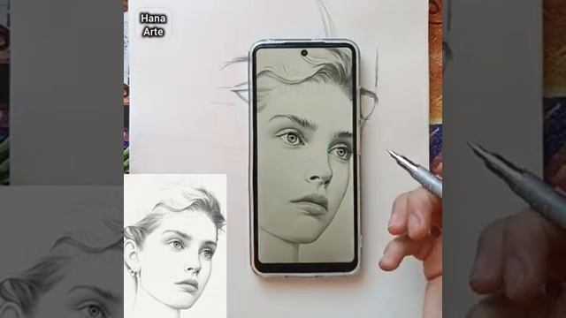 Как нарисовать классный портрет девушки карандашом