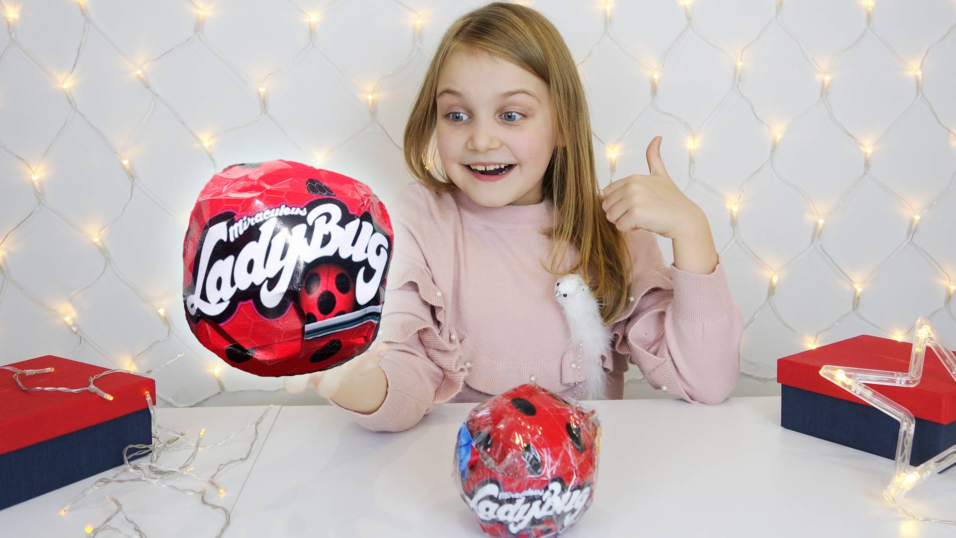 Самодельный шар ЛОЛ: Тикки и Плаг внутри! 🐞🐱