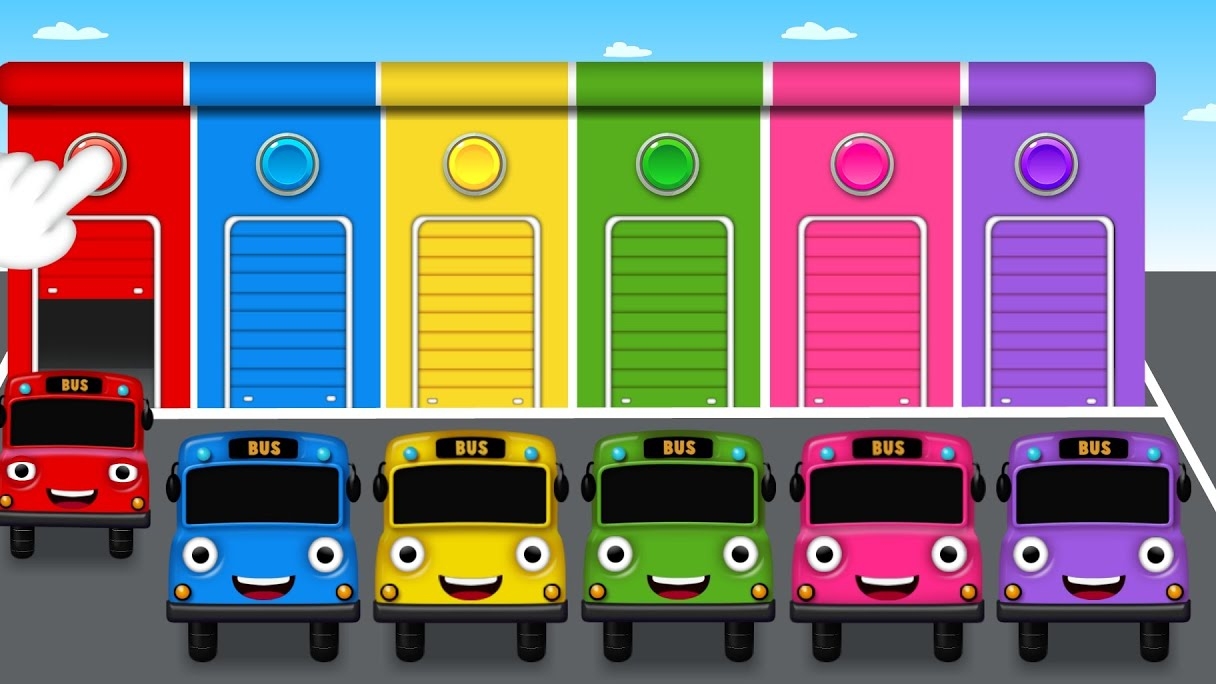 Развивающий мультик про машинки / учим цвета на английском языке