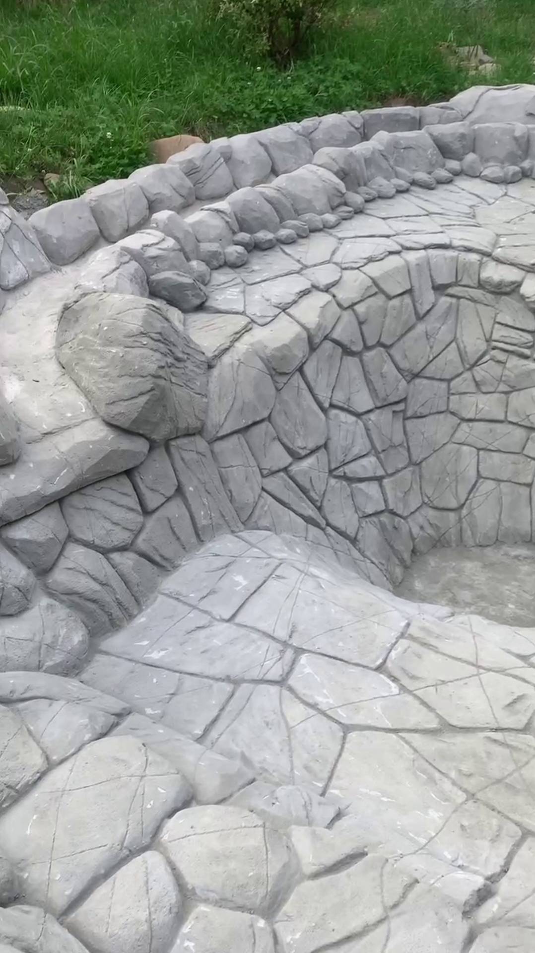 Пруд  на  даче  мастер  класс  поэтапноя  работа от  мастерской Котлярова.