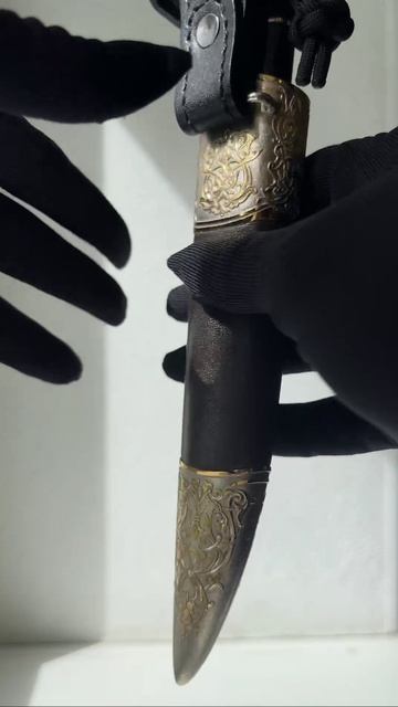 Нож Финка-5 с сюжетом Орел и заяц