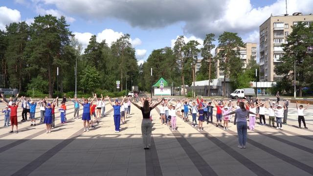 Флэшмоб "Моя Россия"!